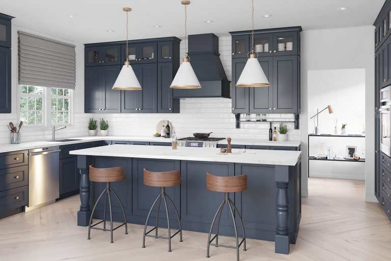 Get the 411 on Blue Kitchen Cabinets - RTA Cabinet Blog